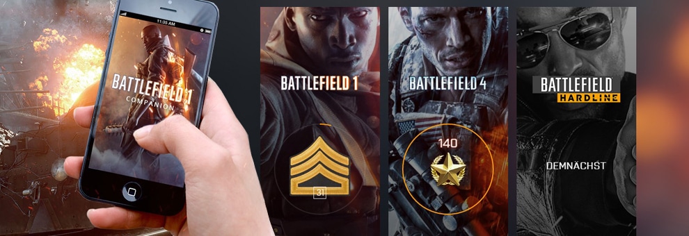 Test und Bewertung der Battlefield Companion App und Webseite