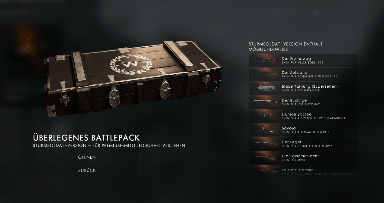 Battlefield 1: Assault Battlepack Revision veröffentlicht