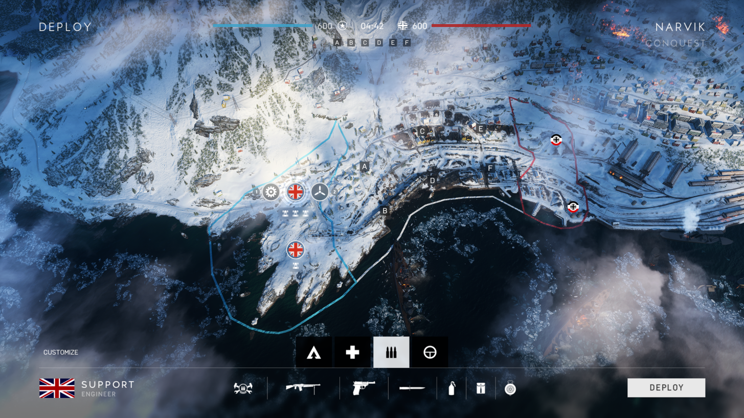 BATTLEFIELD V NARVIK MAP OVERVIEW-Battlefield-Inside.de