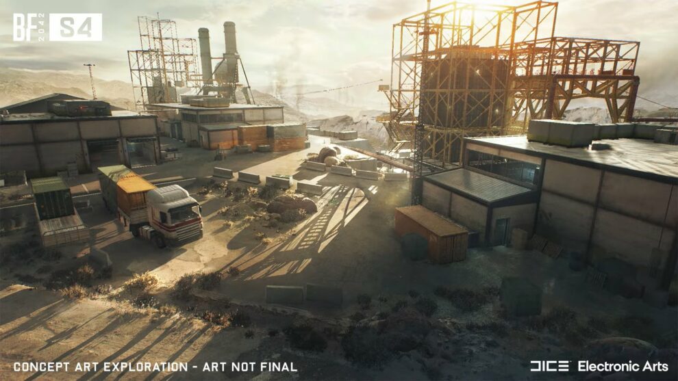 Battlefield 2042: Neue Artworks der neuen Map für Season 4